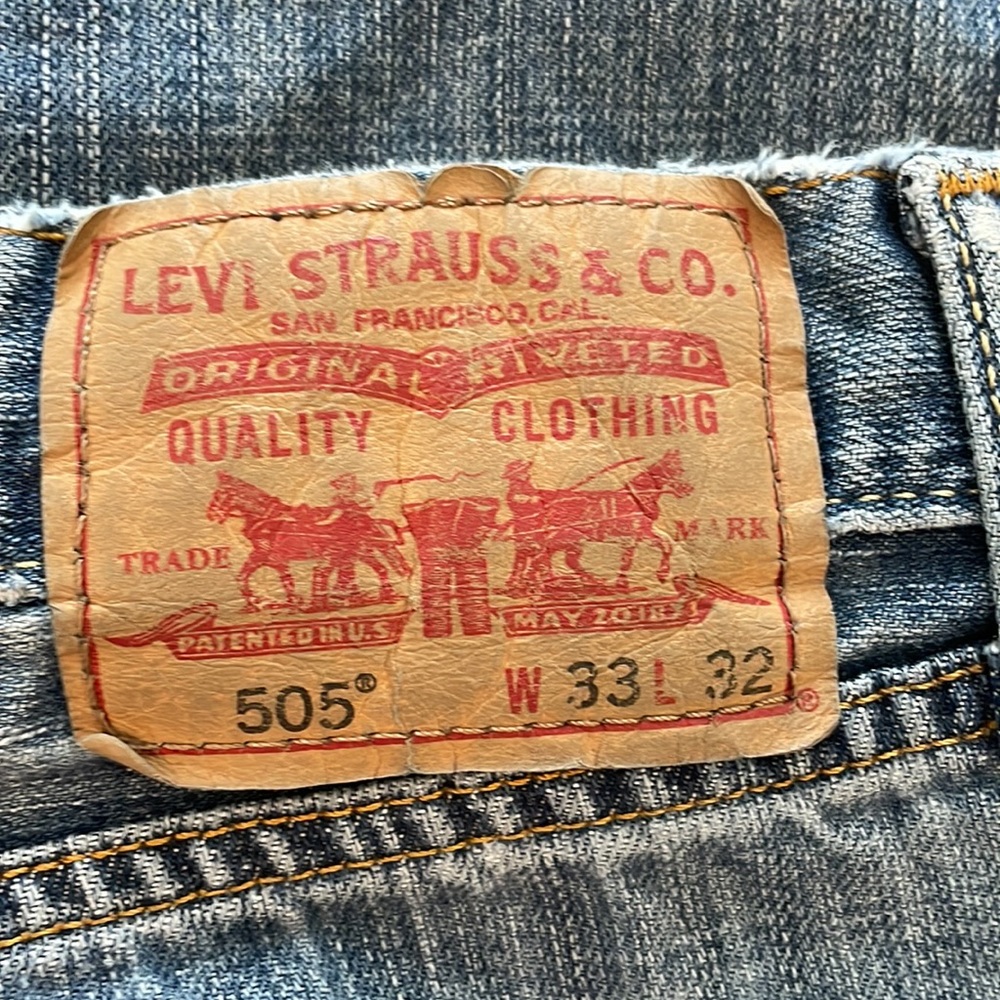 Levi’s 505 Original Old School Jeans W33, 32l - Gem